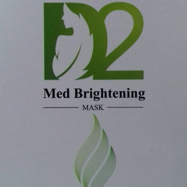 Jual D2 Med Brightening Mask (1box isi 5 sachet) | Shopee Indonesia