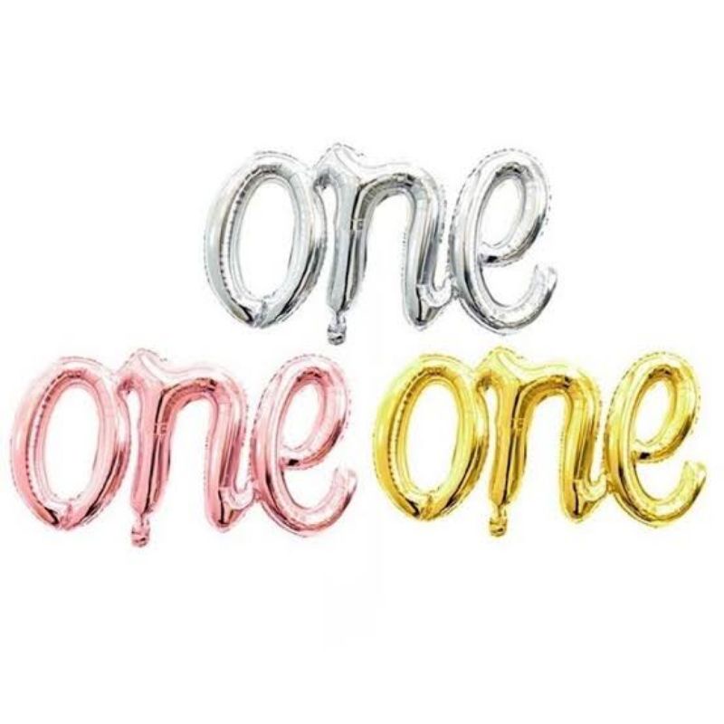 Jual BALON FOIL ONE SAMBUNG JUMBO | Shopee Indonesia