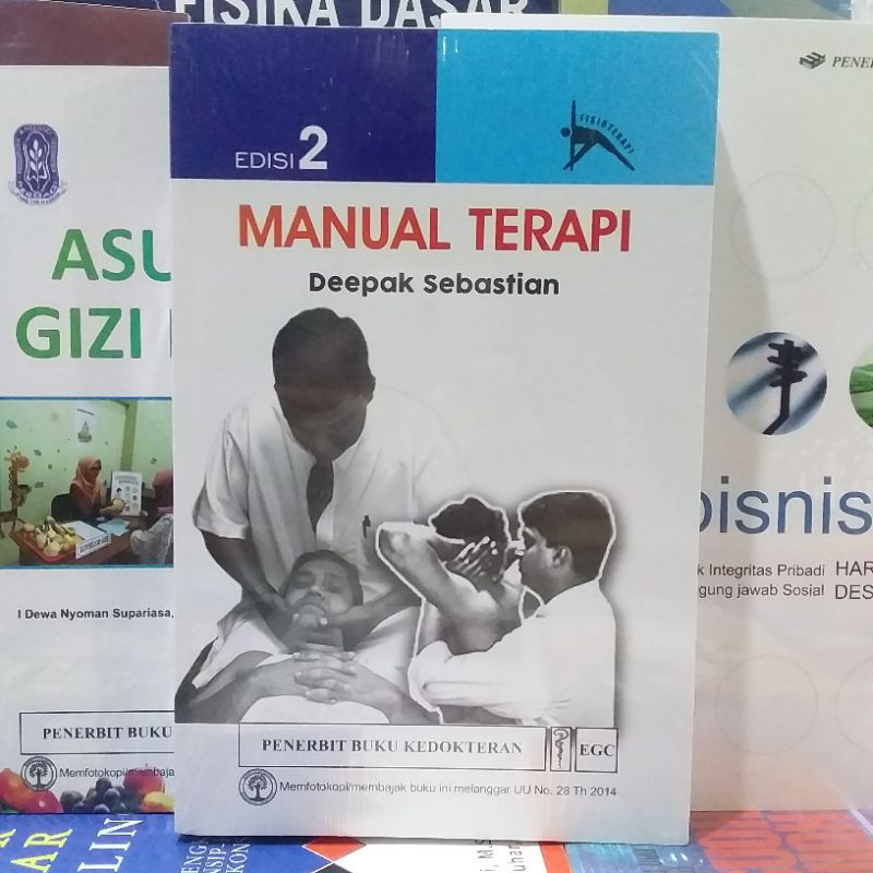 Jual (ORIGINAL) BUKU MANUAL TERAPI EDISI 2 DEEPAK SEBASTIAN | Shopee ...