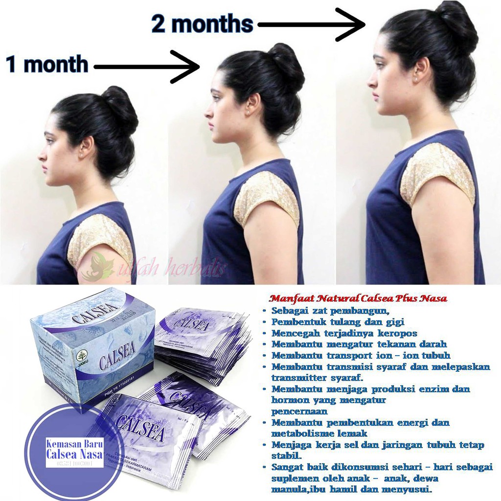 Jual Calsea Nasa Peninggi Badan Pencegah Osteoporosis Suplemen Untuk ...