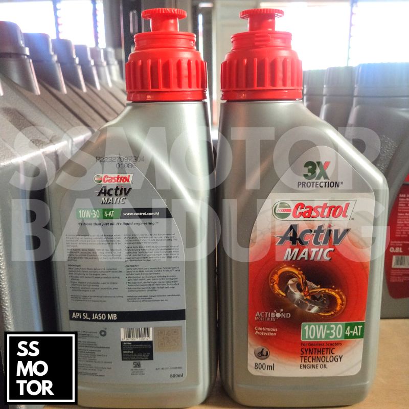 Jual Oli Castrol Active Matic Matik 10w 30 800 ml Mio Beat Vario Scoopy ...
