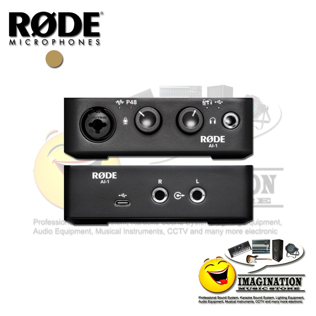 Jual Rode AI-1 USB Audio Interface | Shopee Indonesia