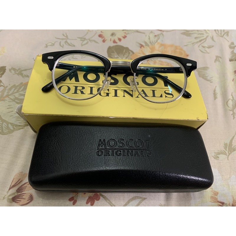 Jual Frame Kacamata Moscot Yukel Pria Black ( preloved ) | Shopee Indonesia