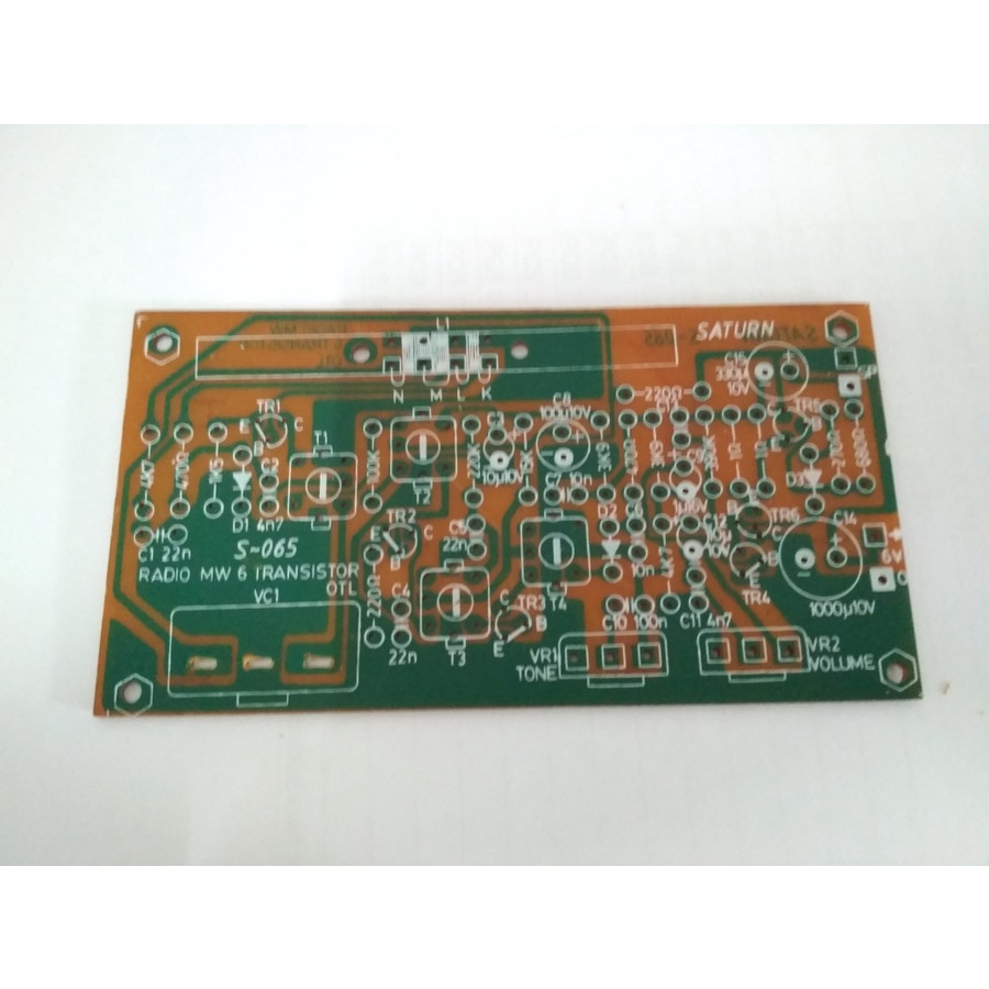 Jual PCB Radio MW 6 Transistor OTL S-065 | Shopee Indonesia