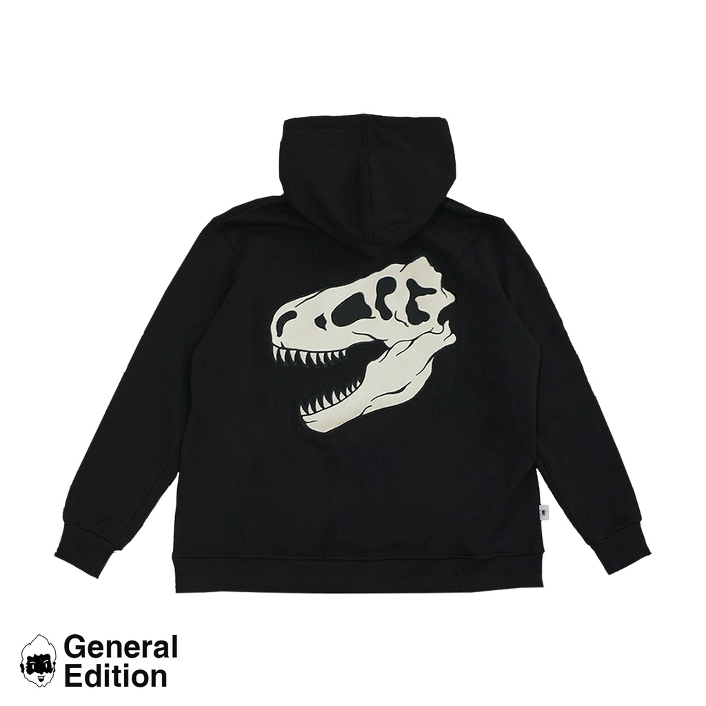 Jual (GE) Hoodie Oversize Black Jacket Pria Sweater Sweatshirt Boxy ...