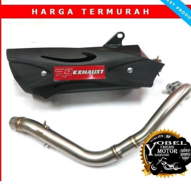 Jual KNALPOT RACING R9 MISANO HONDA ADV 150 ADVENTURE 150 ORIGINAL ...