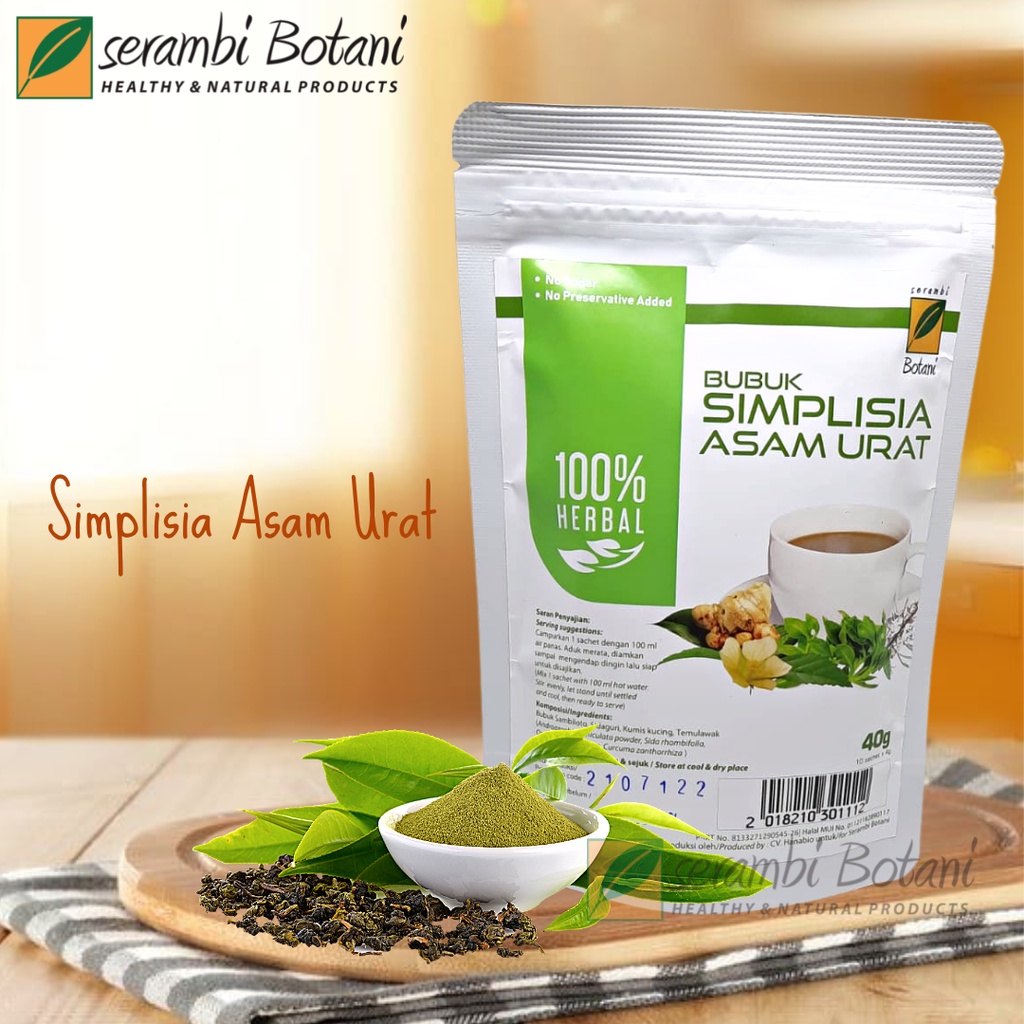 Jual Minuman Bubuk Asam Urat - Membantu mengobati asam urat (Simplisia ...