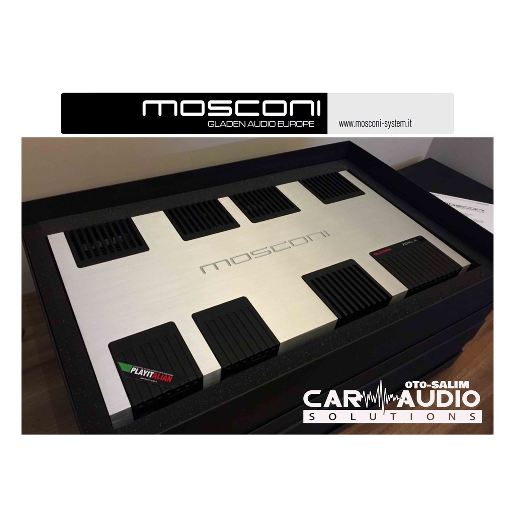 Jual Mosconi Gladen Zero 4 Class AB Full MOSFET High-end 4-Channel ...