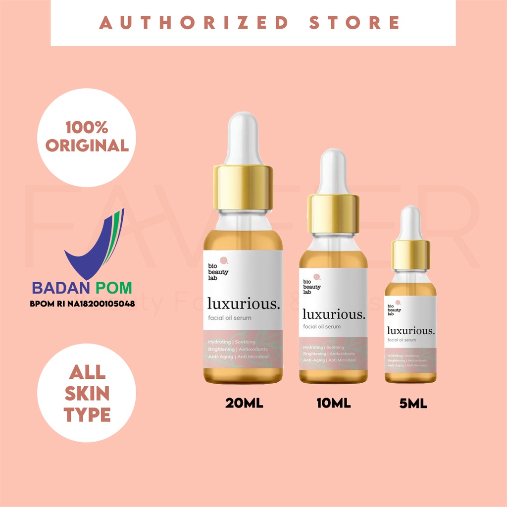 Jual BIO BEAUTY LAB LUXURIOUS FACIAL OIL | Shopee Indonesia