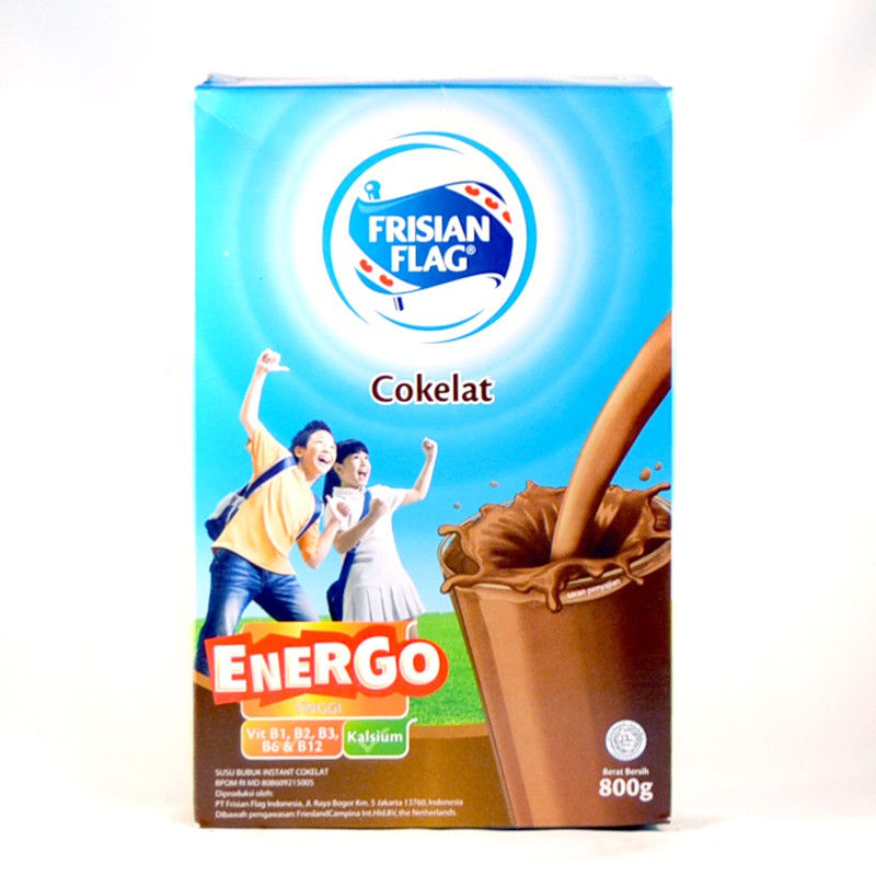 Jual Frisian Flag ENERGO Cokelat Susu Bubuk 800 gram | Shopee Indonesia