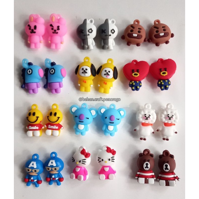 Jual Carm BTS, hello kitty, superhero,kartun || Carm bt21,hello kitty ...
