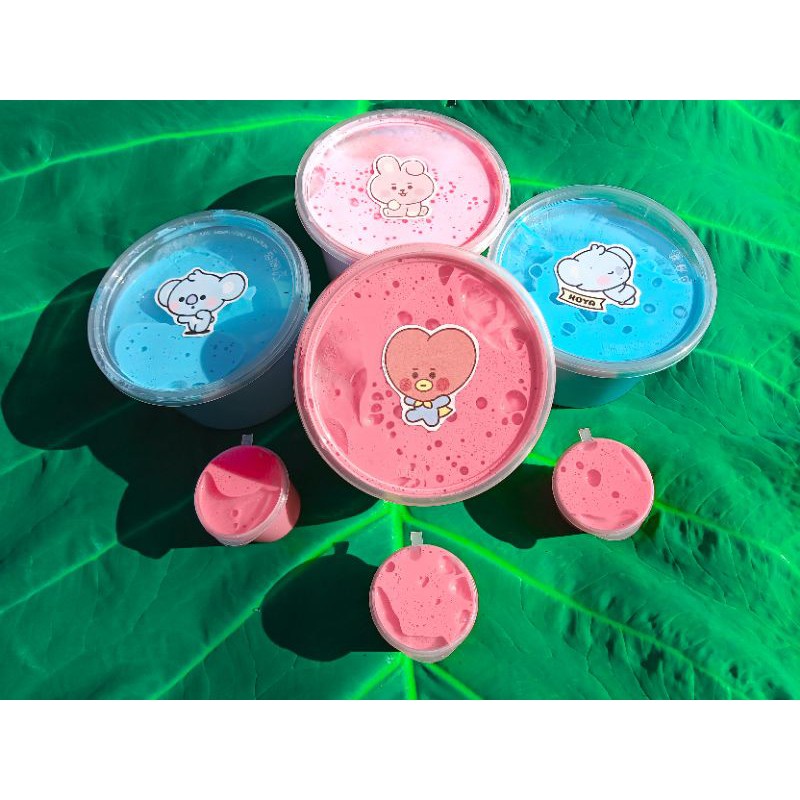 Jual Slime BT21 ORIGINAL/ Slaim BT21/ Slime mainan anak murah 300ml ...
