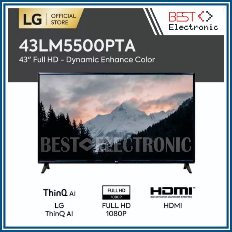 Jual TV LED DIGITAL LG 43 INCH 43LM5500 43LM5500PTA FULL HD - ORIGINAL ...