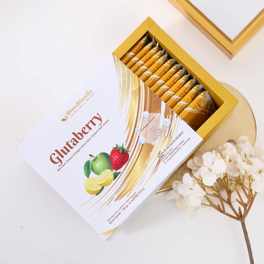 Jual GLUTABERRY BY RINA DIAZELLA (MINUMAN COLAGEN) | Shopee Indonesia