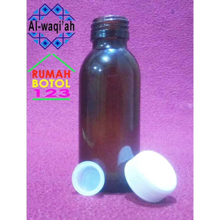 Jual BOTOL COKLAT 100 ML AMBER / KACA BELING / LABORATORIUM | Shopee ...