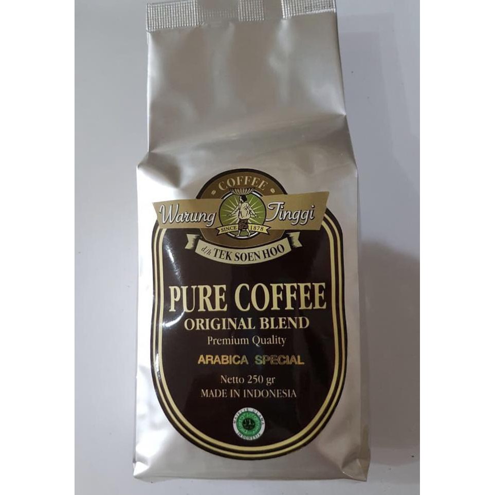 Jual Kopi Arabica Special 250gr - Warung Tinggi | Shopee Indonesia