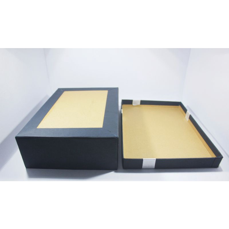 Jual box hitam premium | hardbox hitam | hardbox hitam | box hampers ...