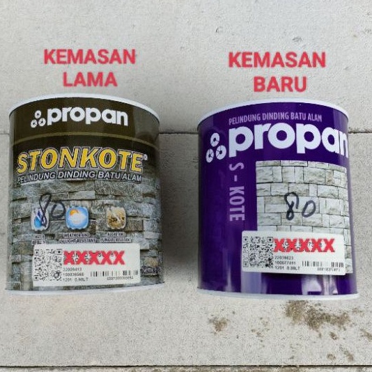 Jual Stonekote S-Kote Propan 0.9 Liter Warna Komplit Cat Pelapis Pernis ...