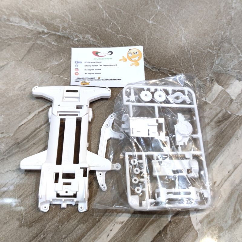 Jual Tamiya Mini 4WD Super TZ-X Chassis White Fully Cowled 25th ...