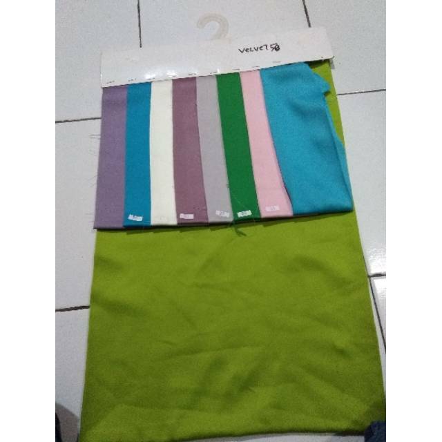Jual kain satin velvet permeter | Shopee Indonesia