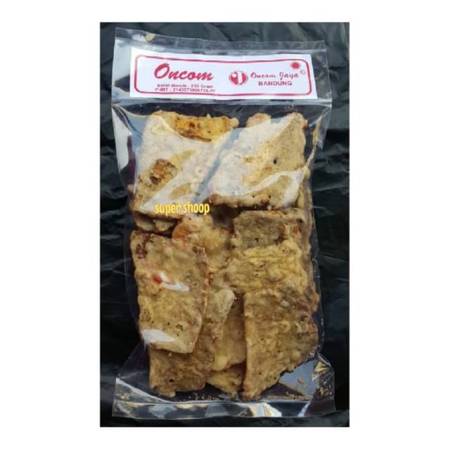 Jual KERIPIK ONCOM GORENG SPECIAL 250 GR ONCOM JAYA OLEH OLEH BANDUNG ...