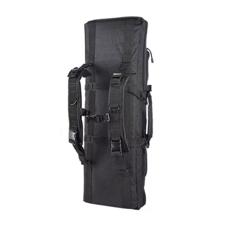 Jual Tas senjata airsoft gun laras panjang/ gunbag 2 kompartemen 70cm ...