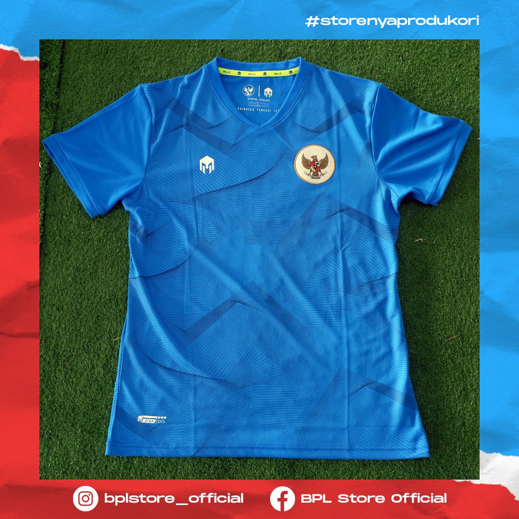 Jual Jersey Sepak Bola Training TIMNAS INDONESIA ORIGINAL Mills ...