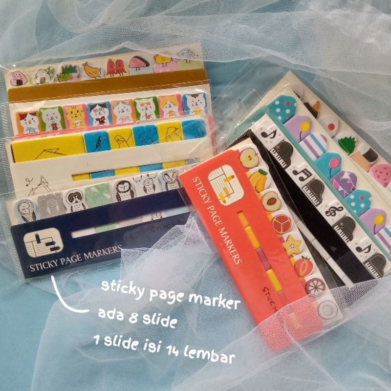 Jual serbagemes88 - STICKY PAGE / MEMO NOTES / STICKER NOTES | Shopee ...