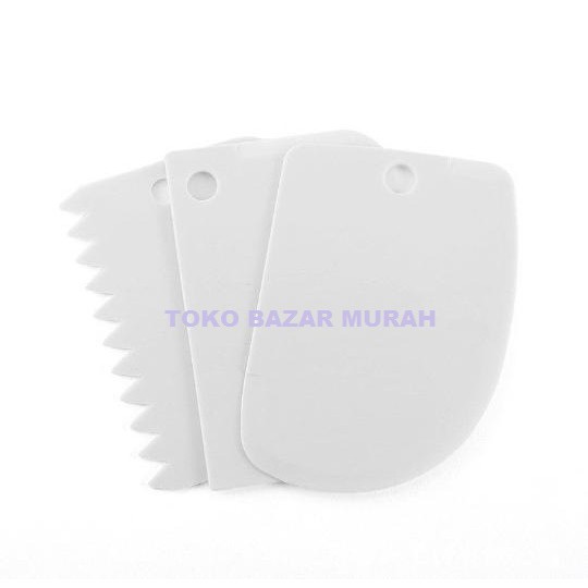 Jual ALAT PEMOTONG ADONAN KUE DAN ROTI / SCRAPER 3 IN 1 / SCRAPER ...
