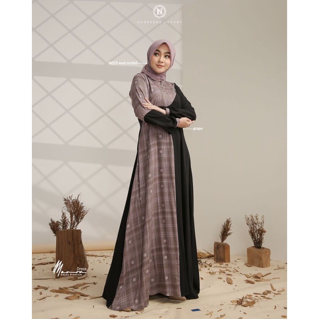 Jual MOURA DRESS NADHEERA LUXURY | Shopee Indonesia