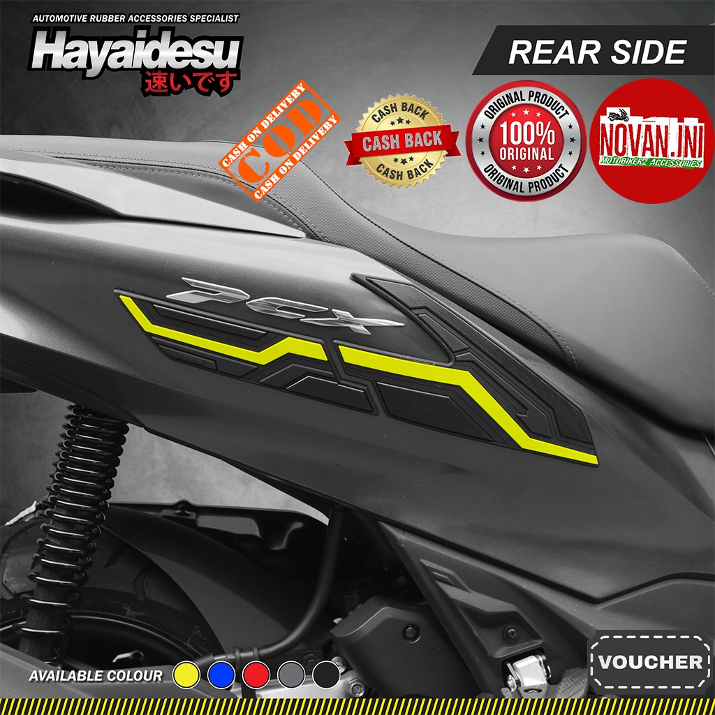Jual HONDA PCX 160 Body Protector REAR SIDE Cover-HAYAIDESU | Shopee ...