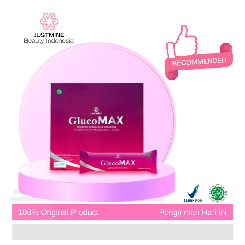 Jual Gluco Max Justmine 1 box | Shopee Indonesia