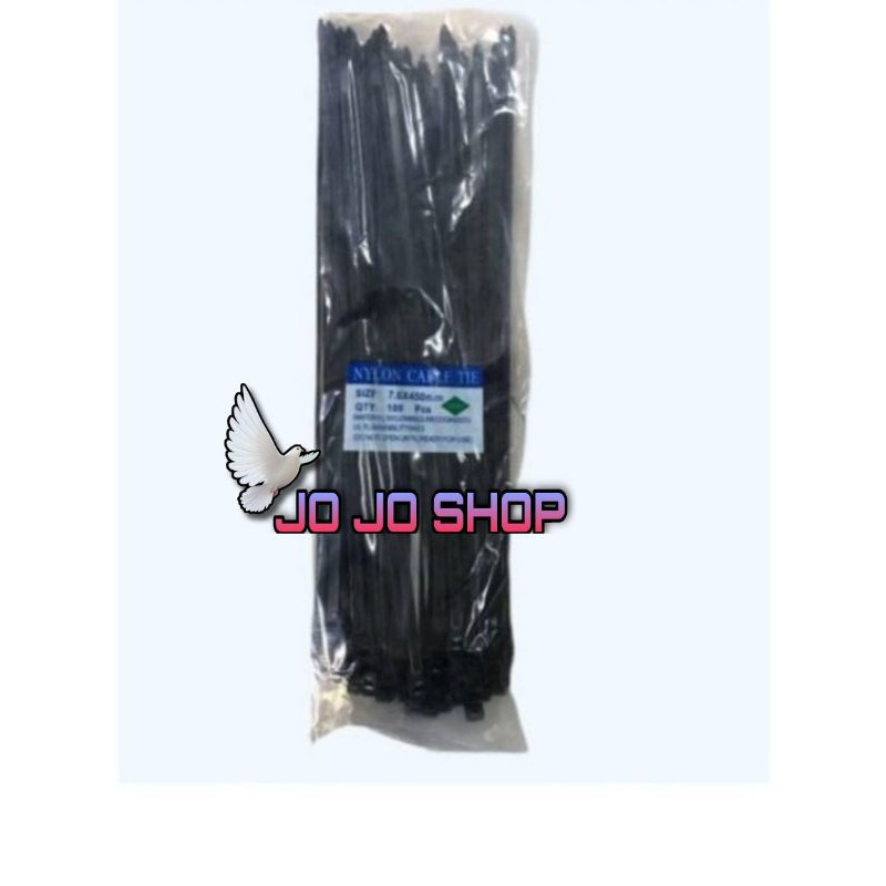 Jual Kabel Ties 2.5x300mm 30cm Sabuk Kabel Tali Tis Cable - Hitam ...