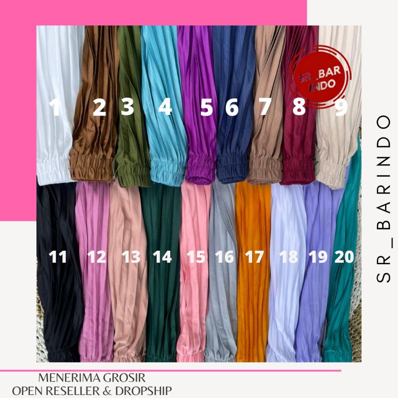 Jual ROK PLISKET PREMIUM MAYUNG SUPER ROK JERSEY HYGET PREMIUM PANJANG TEBAL BAWAHAN MUSLIM ...