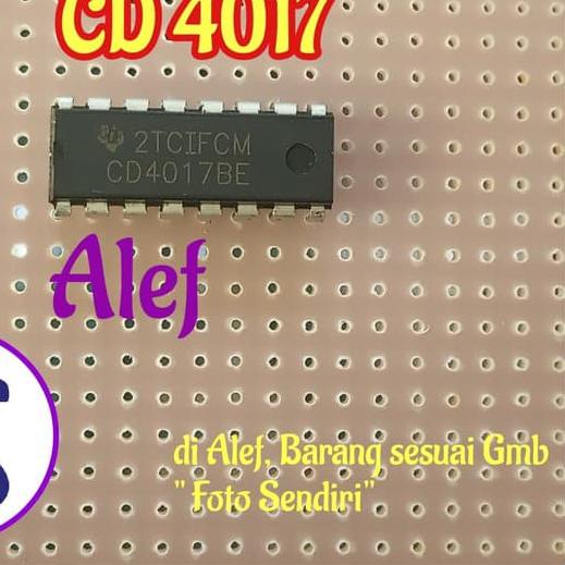 Jual 10pcs ic CD4017 CD 4017 CD4017BE hcf4017 hcf 4017 | Shopee Indonesia