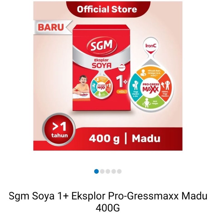 Jual sgm soya 1+ madu 400g | Shopee Indonesia