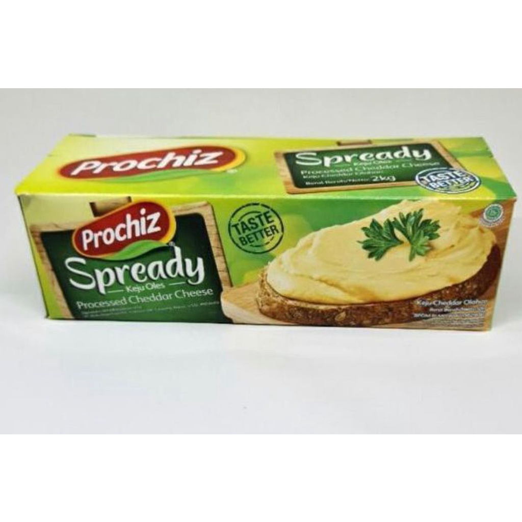 Jual Keju PROCHIZ Spready 2KG keju oles | Shopee Indonesia