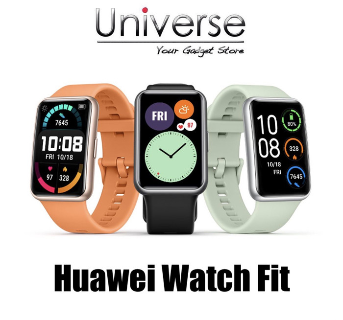 Jual Huawei Watch Fit - Garansi Resmi Huawei Indonesia - Hitam | Shopee ...