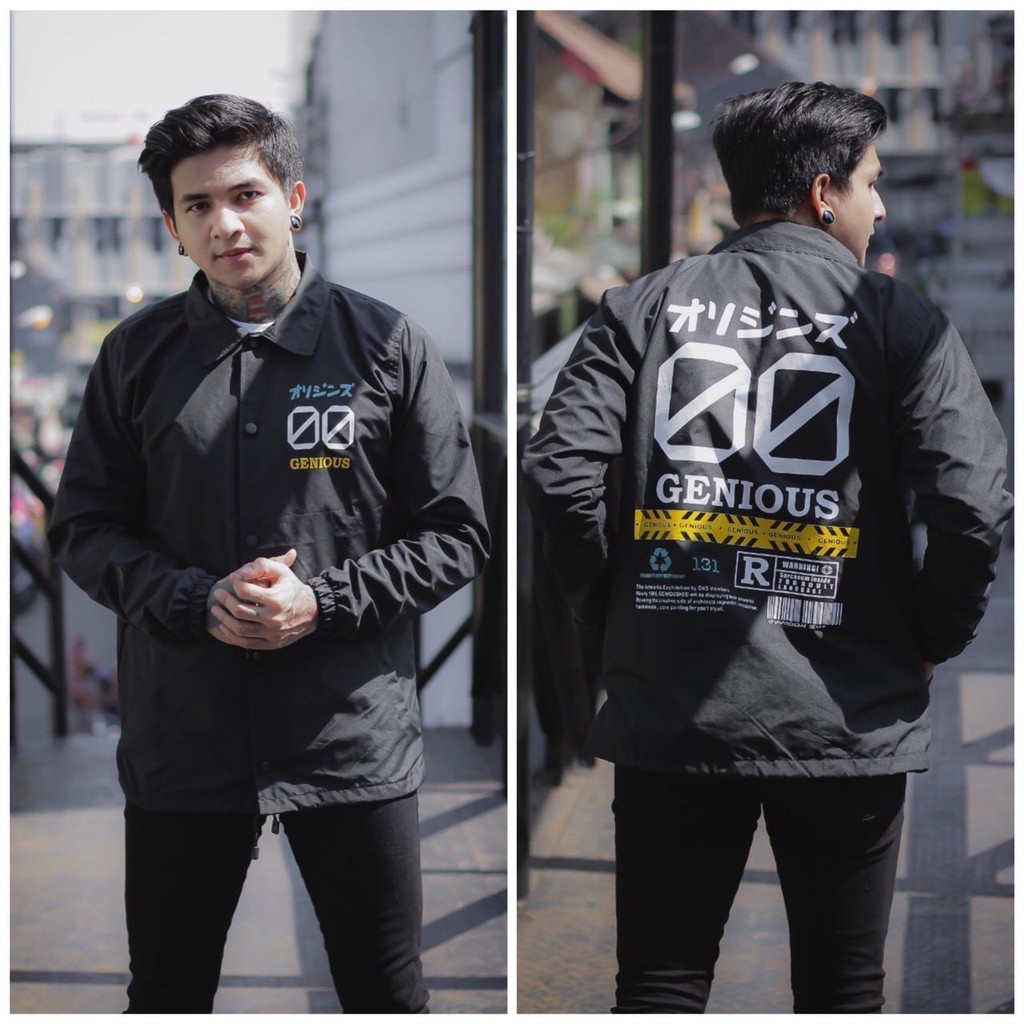 Jual JAKET COACH COUCH GENIOUS GENIUS ORIGINAL DISTRO BANDUNG ERIGO ...