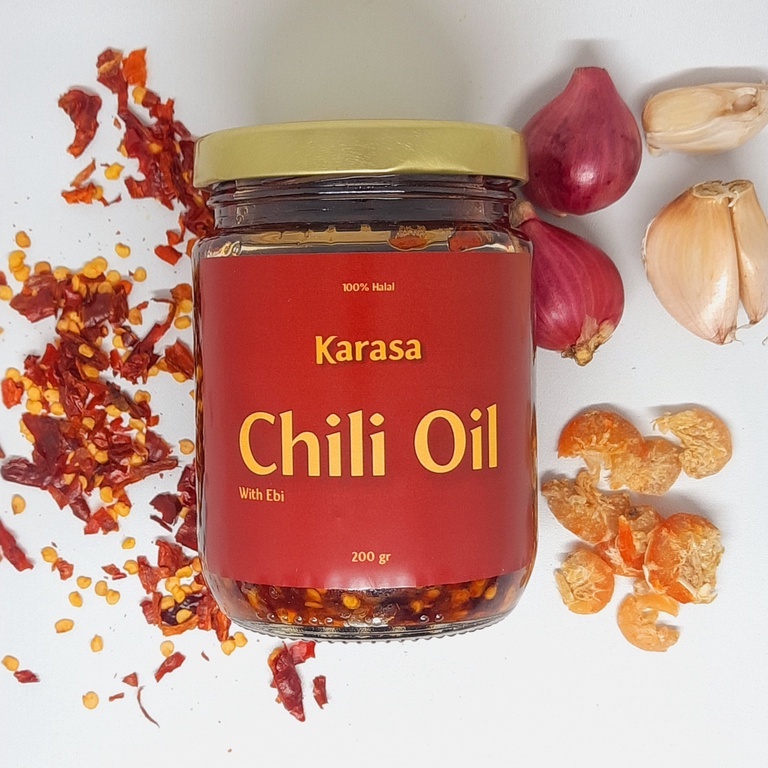 Jual Chili Oil Ebi Halal / Minyak Cabai / Sambal Ebi HOMEMADE 200 gr | Shopee Indonesia