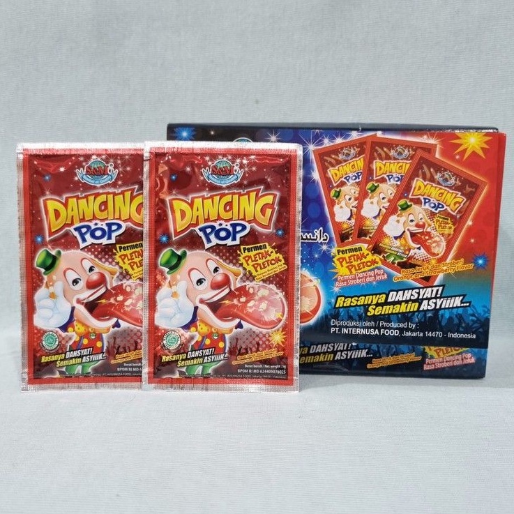 Jual Permen Pletak Pletok Dancing Pop (10 Pcs) | Shopee Indonesia