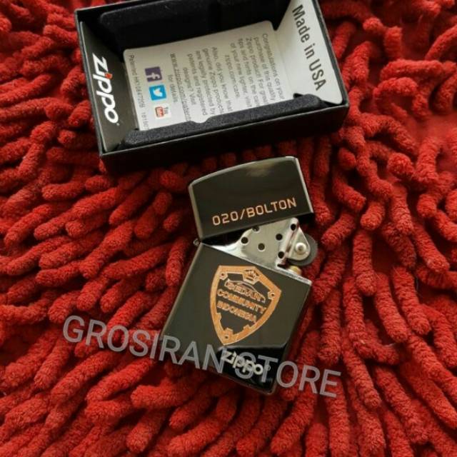 Jual ZIPPO COMMUNITY INDONESIA CUSTOM LOGO TULISAN NAMA GAMBAR UKIR ...
