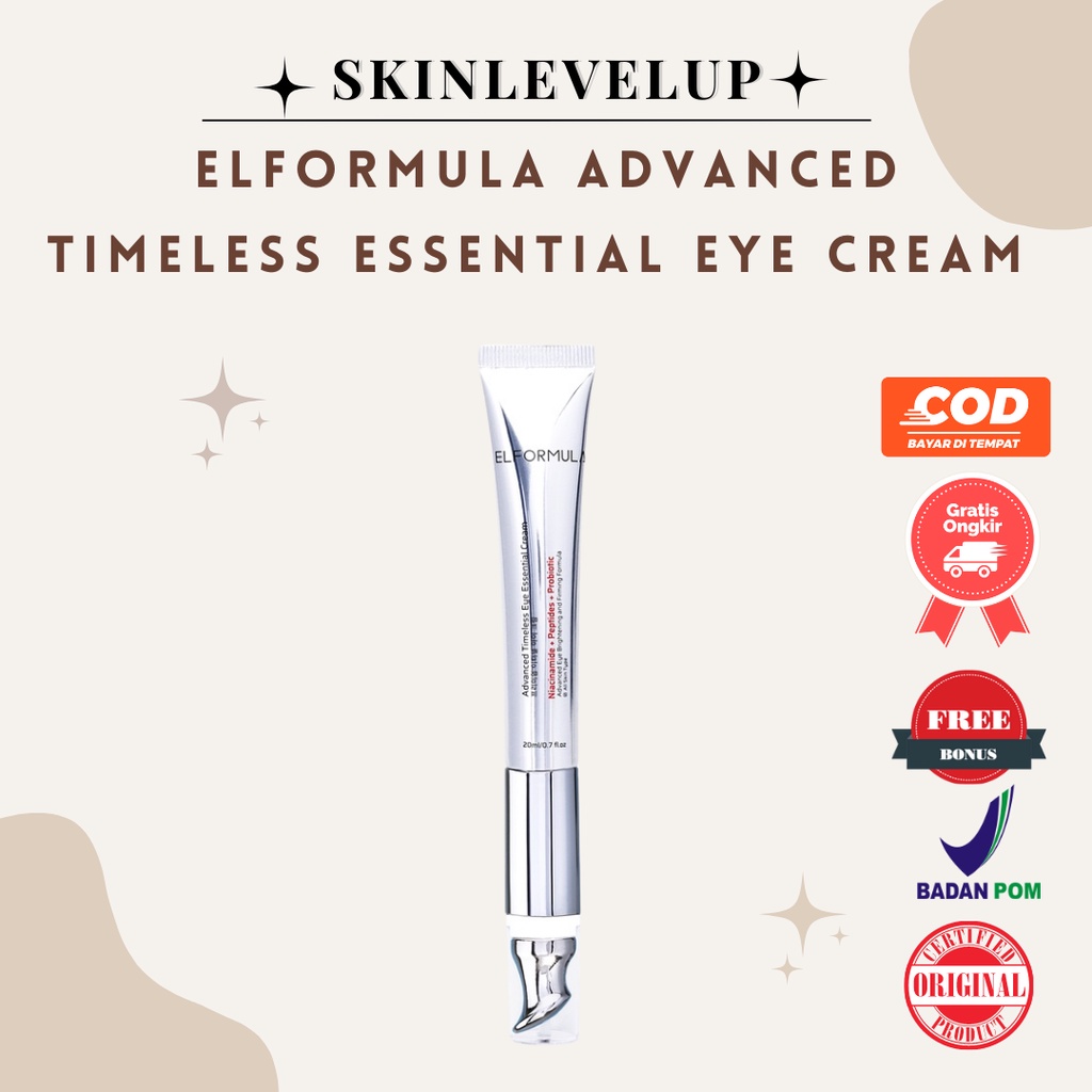 Jual ELFORMULA Advanced Timeless Eye Essential Eye Cream Advance Krim ...
