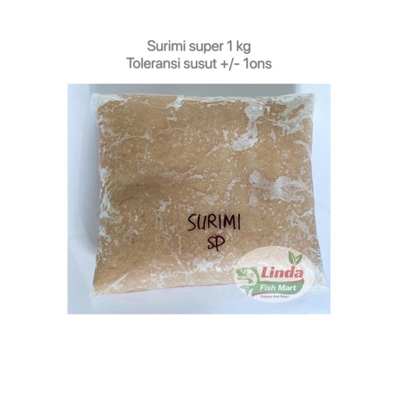 Jual ikan giling surimi super (tanpa tepung/pemutih) | Shopee Indonesia