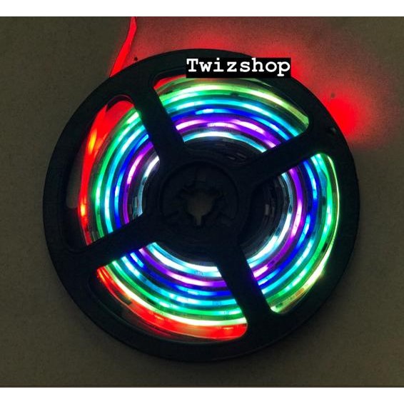 Jual Lampu LED Strip Running RGB 5 Meter 24 Volt+IC Pintar IP44 ...