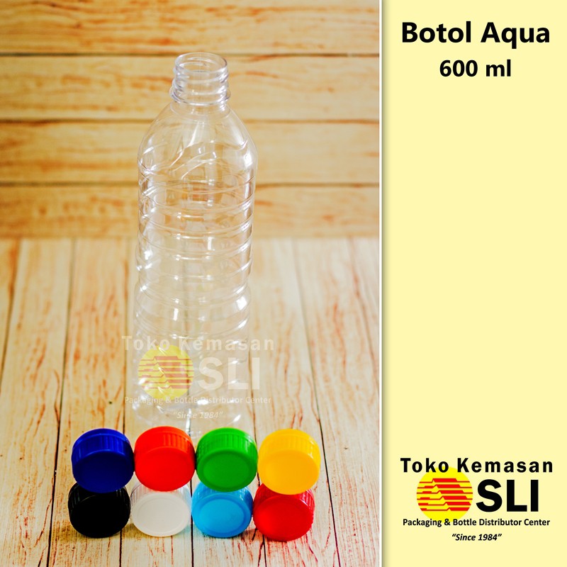 Jual Botol Aqua 600ml 100pcs (1 bal) | Kemasan Package Botol minuman ...