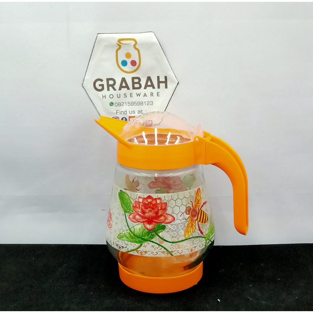 Jual Teko Kaca Wadah Air Minum Pitcher Da Babosa Grabah Houseware ...