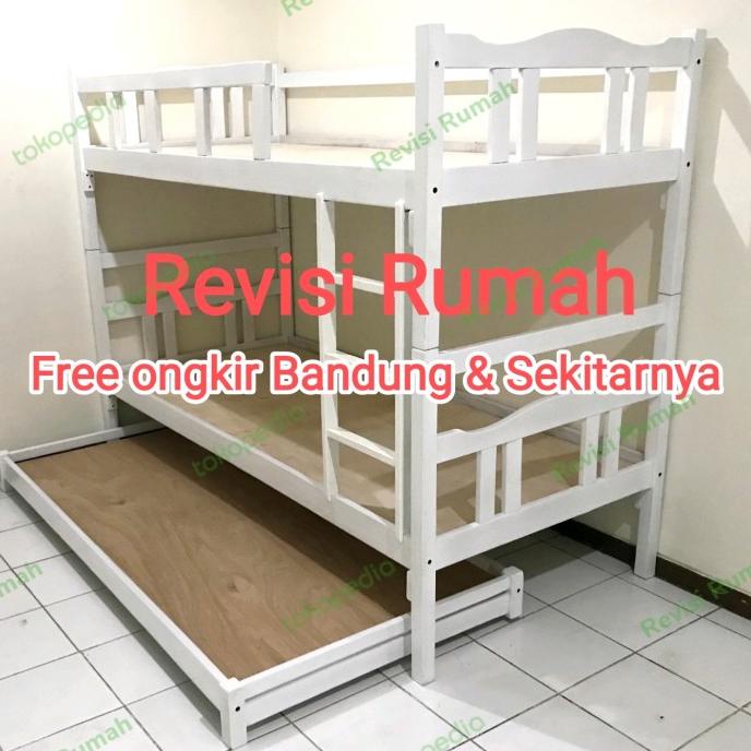 Jual paling diminati] Ranjang Tingkat Sorong/Ranjang Susun Sorong/Tempat Tidur Tingkat uk90 ...
