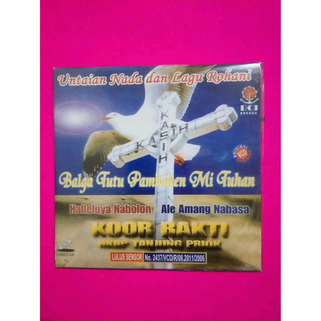 Jual Kaset VCD original Lagu ROHANI Nada & Lagu ROHANI KOOR BAKTI HKBP TANJUNG PRIOK | Shopee ...