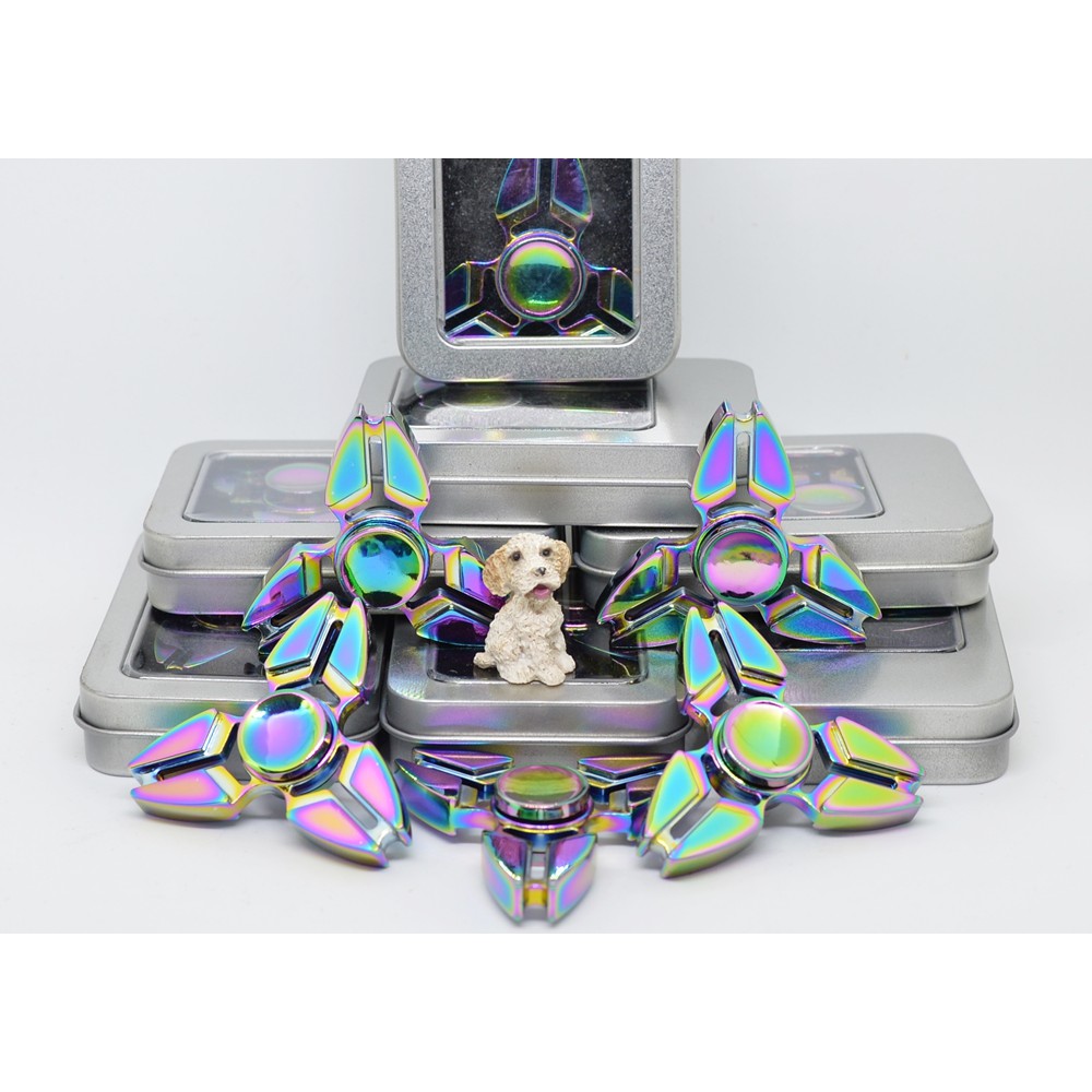 Jual Hand Fidget Metal ninja rainbow | Shopee Indonesia